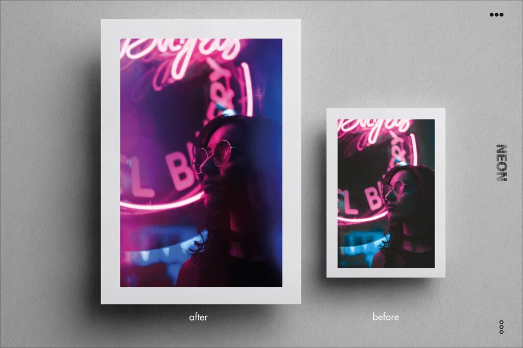 NEON | Real Neon Light Leaks & Glows – MasterBundles