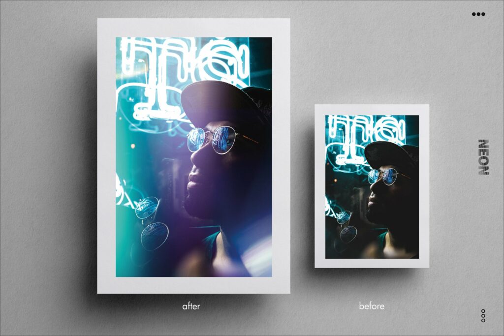 NEON | Real Neon Light Leaks & Glows – MasterBundles