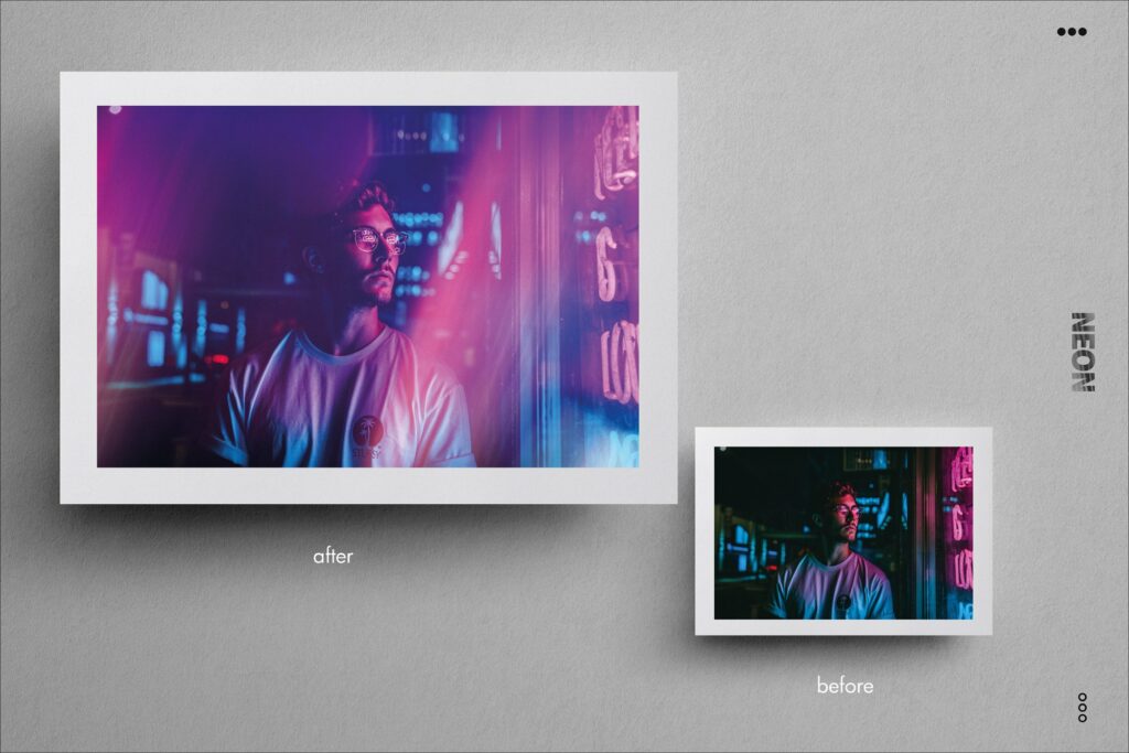 NEON | Real Neon Light Leaks & Glows – MasterBundles