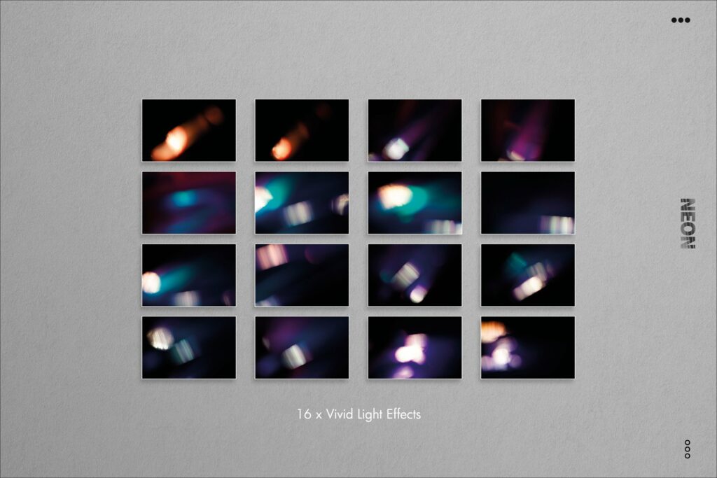 NEON | Real Neon Light Leaks & Glows – MasterBundles