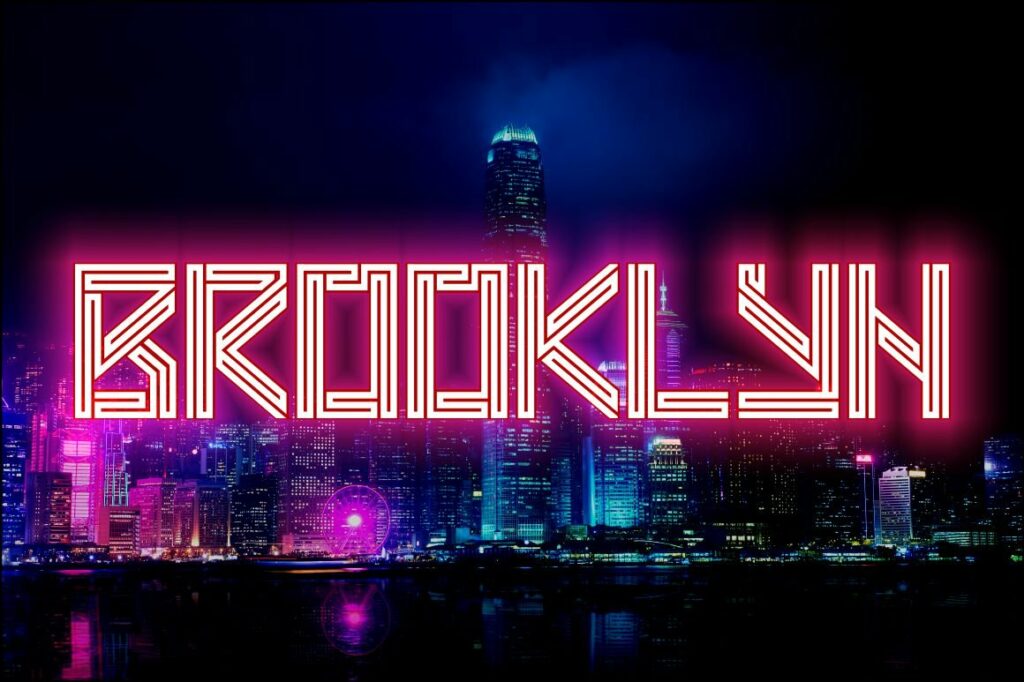 Neonbox - Display Neon Style Font – MasterBundles