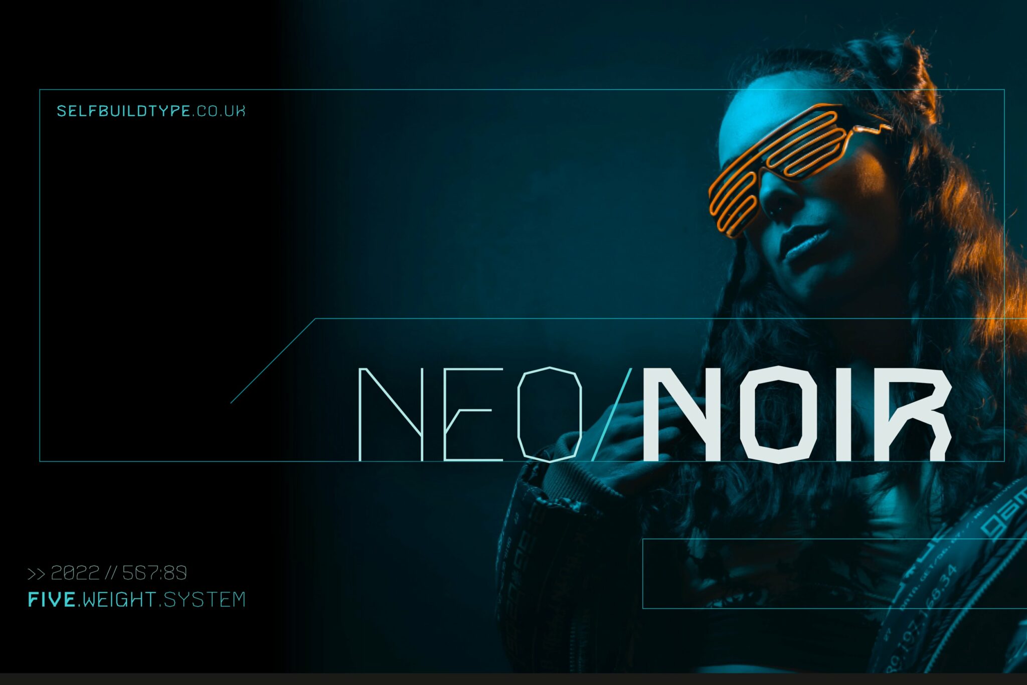Neo Noir - Futuristic font – MasterBundles