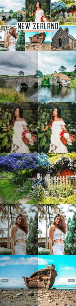 New Zealand Pro Lightroom Presets – MasterBundles