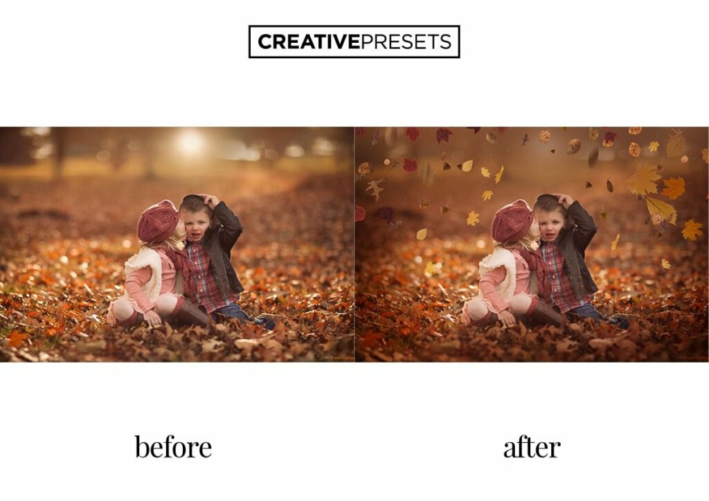 +83 Autumn Leaves Overlays – MasterBundles