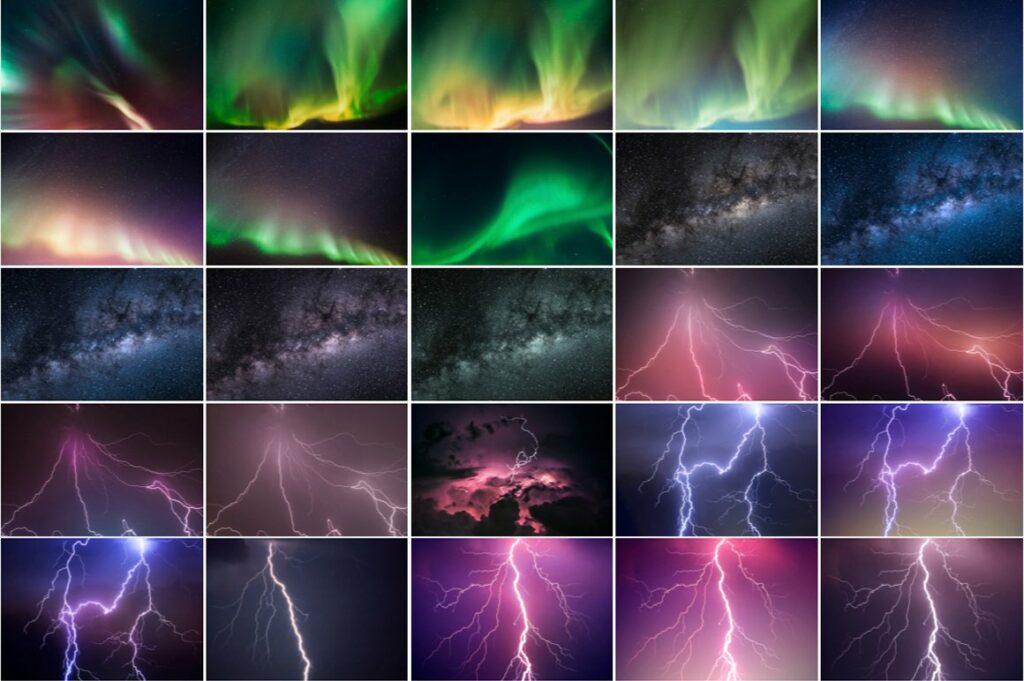 Night Sky Background Overlays – MasterBundles