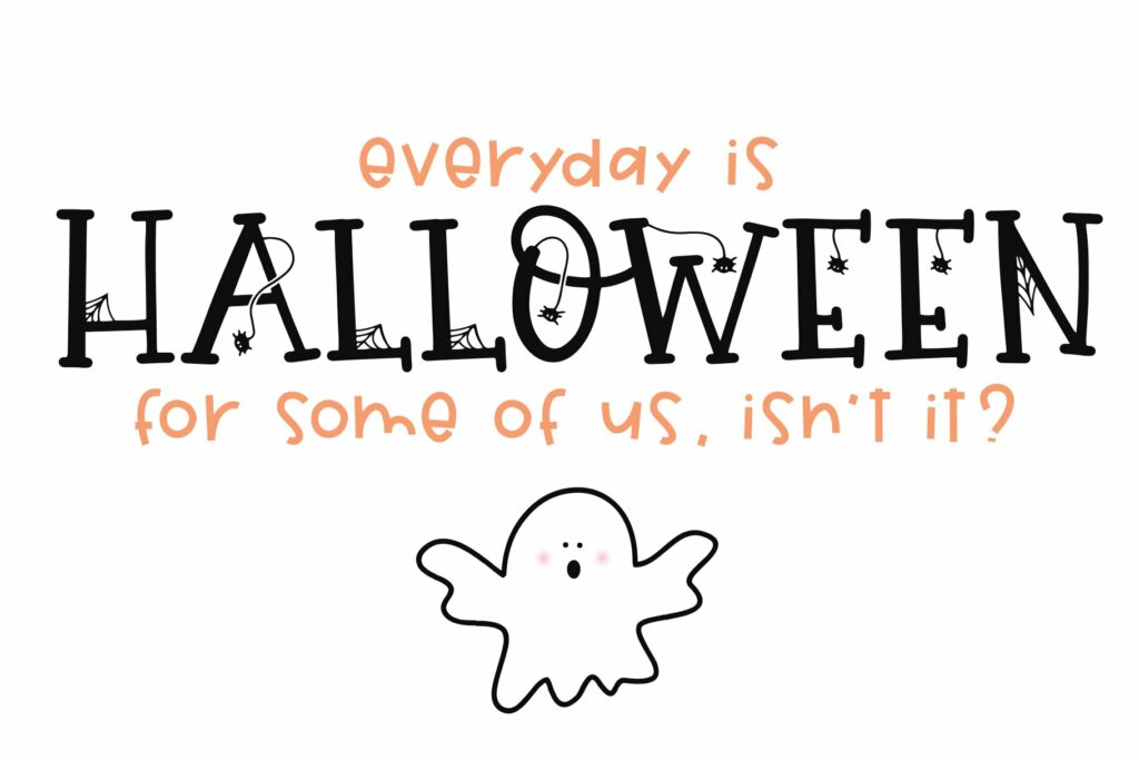 Hey Boo - Spooky Halloween Font – MasterBundles