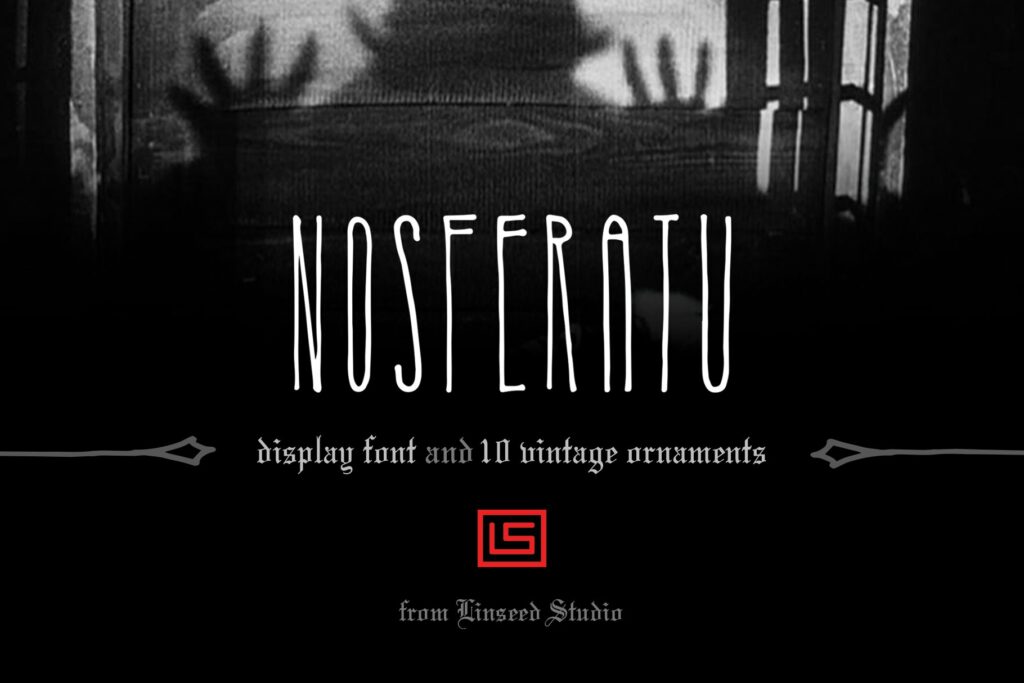 Nosferatu Display Font – MasterBundles