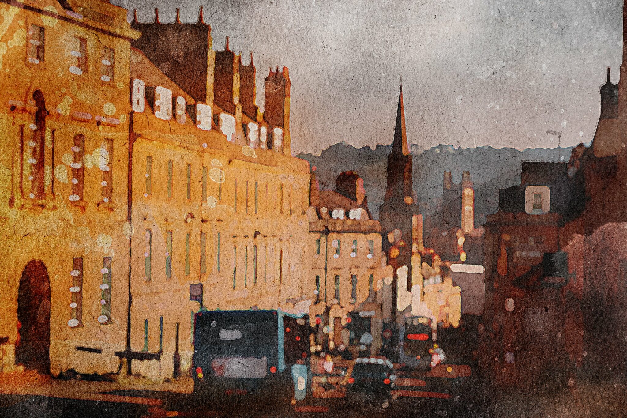 Nostalgic Watercolor Photo Effect – MasterBundles