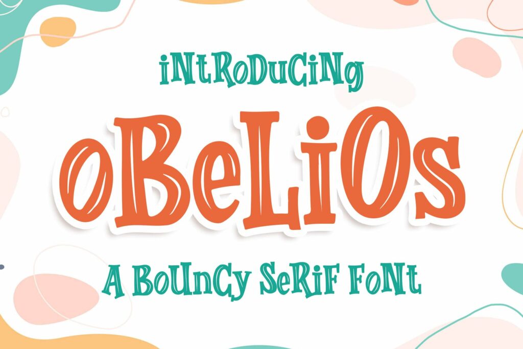 Obelios a Bouncy Serif Font – MasterBundles