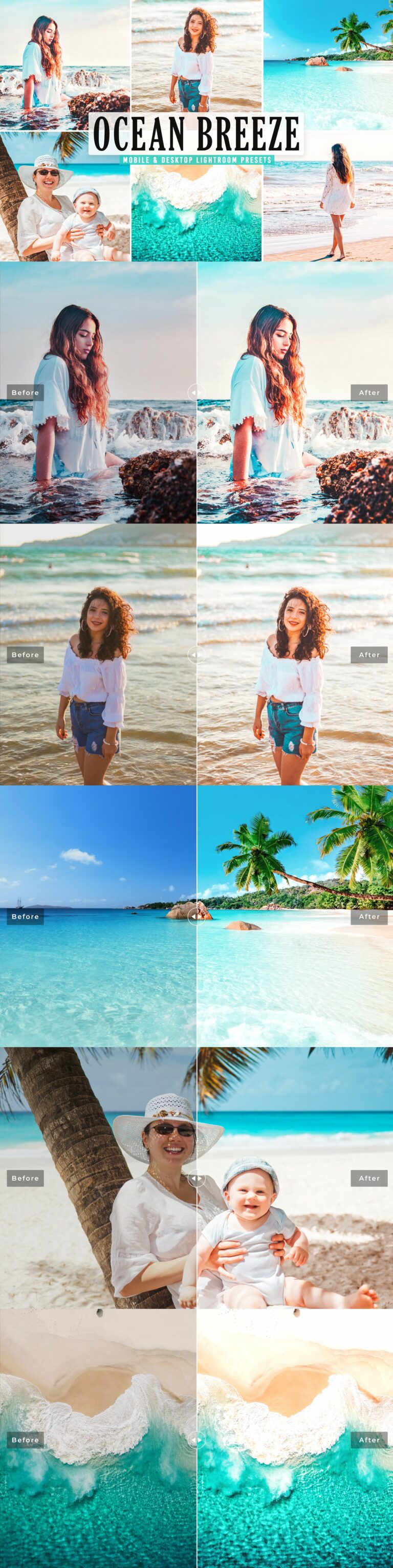Ocean Breeze Pro Lightroom Presets – MasterBundles