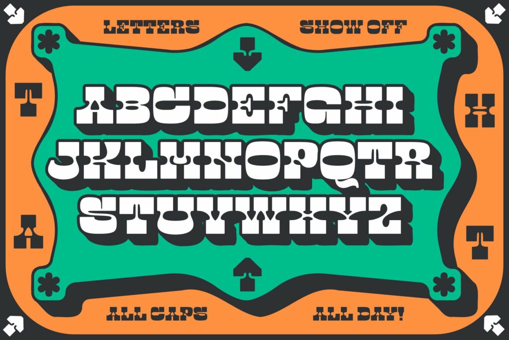 OKIE DOKO Display Slab Font – MasterBundles