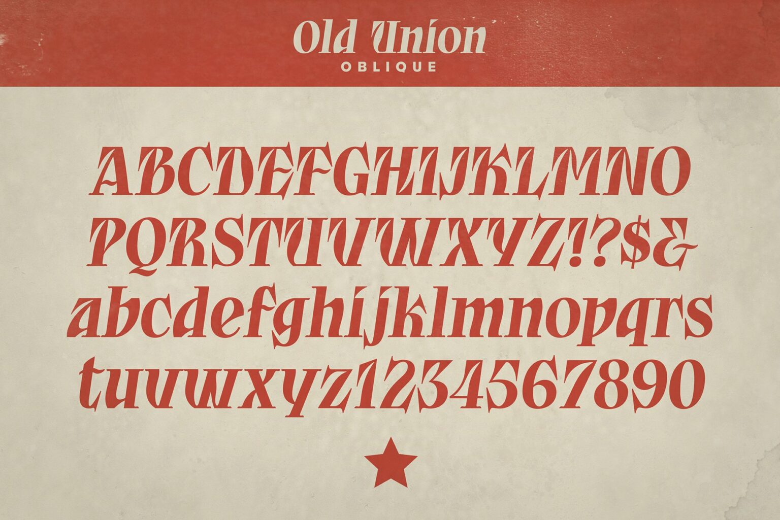 Old Union Font – MasterBundles