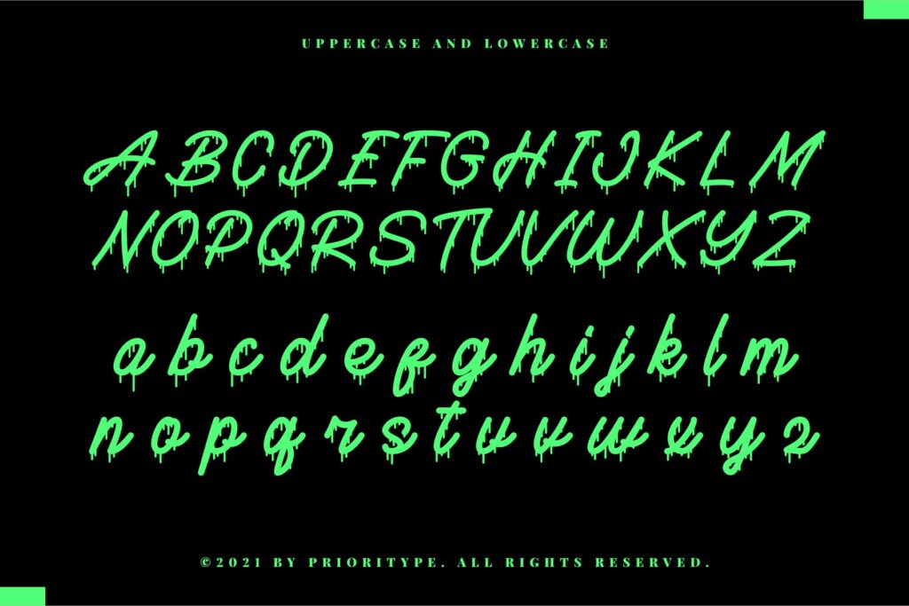 Onedrips - Graffiti Script Fonts – MasterBundles