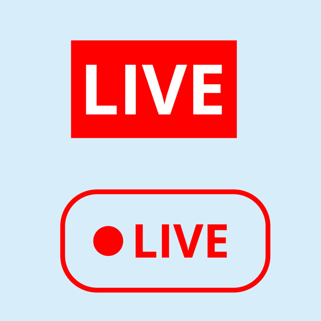 YouTube Live Subscribe Vector Set - MasterBundles