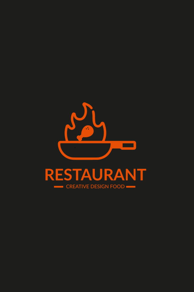 food logo design vector design - MasterBundles