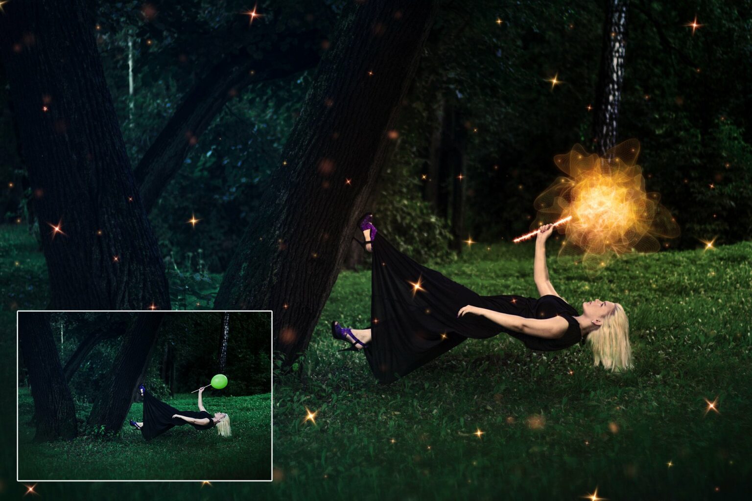 Lights & Particles - Photoshop Pack – MasterBundles
