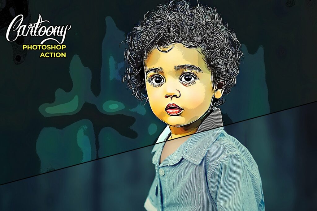 Cartoony Photoshop Action – MasterBundles