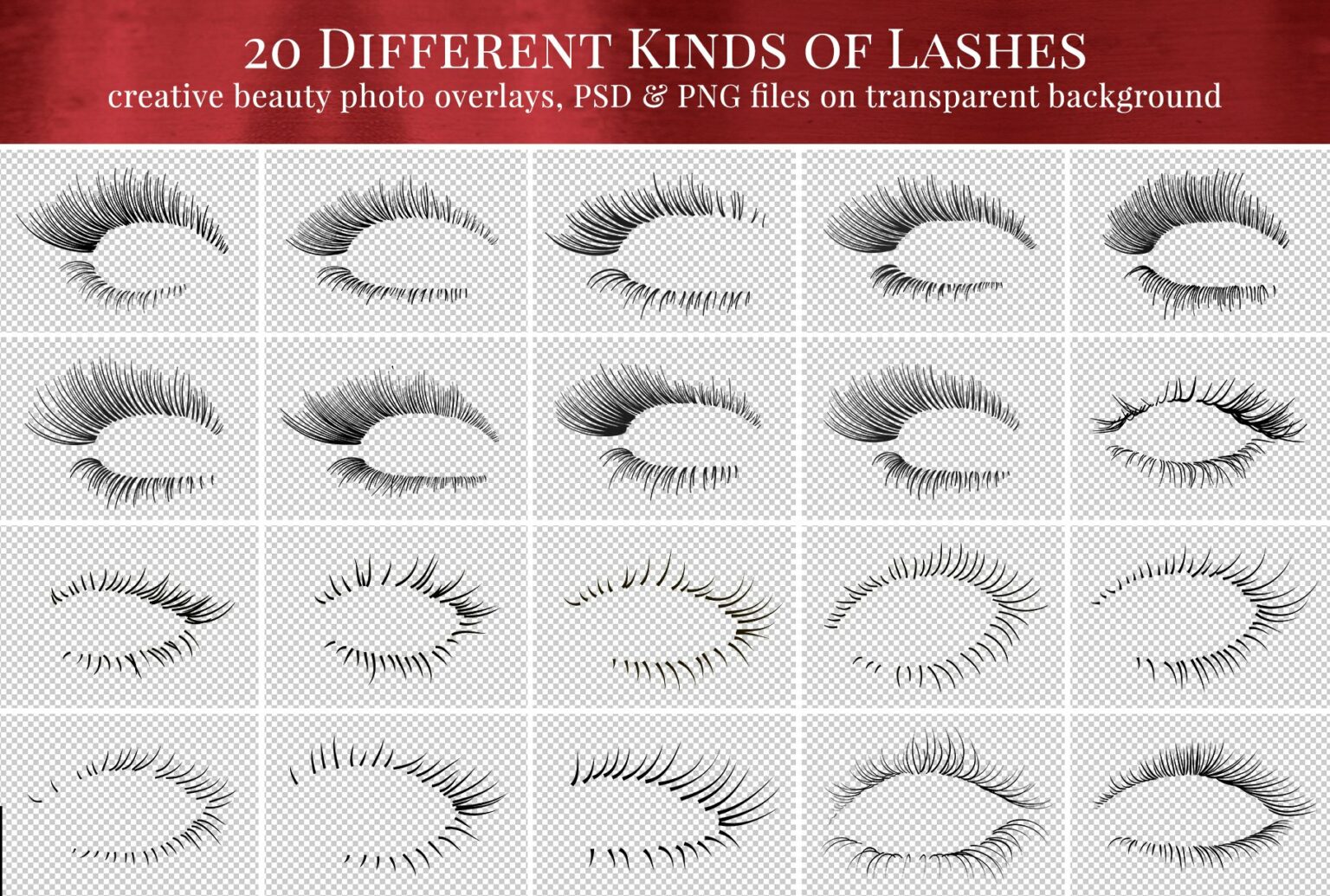 Diva Lashes Photo Overlays – MasterBundles