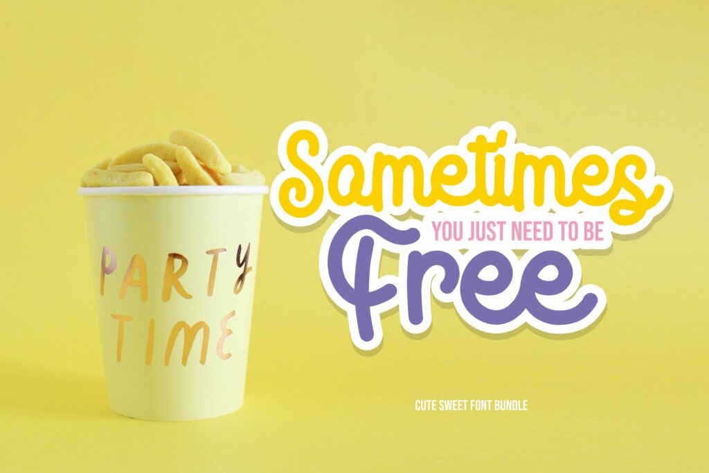 Peanut Butter, a sweet script font – MasterBundles