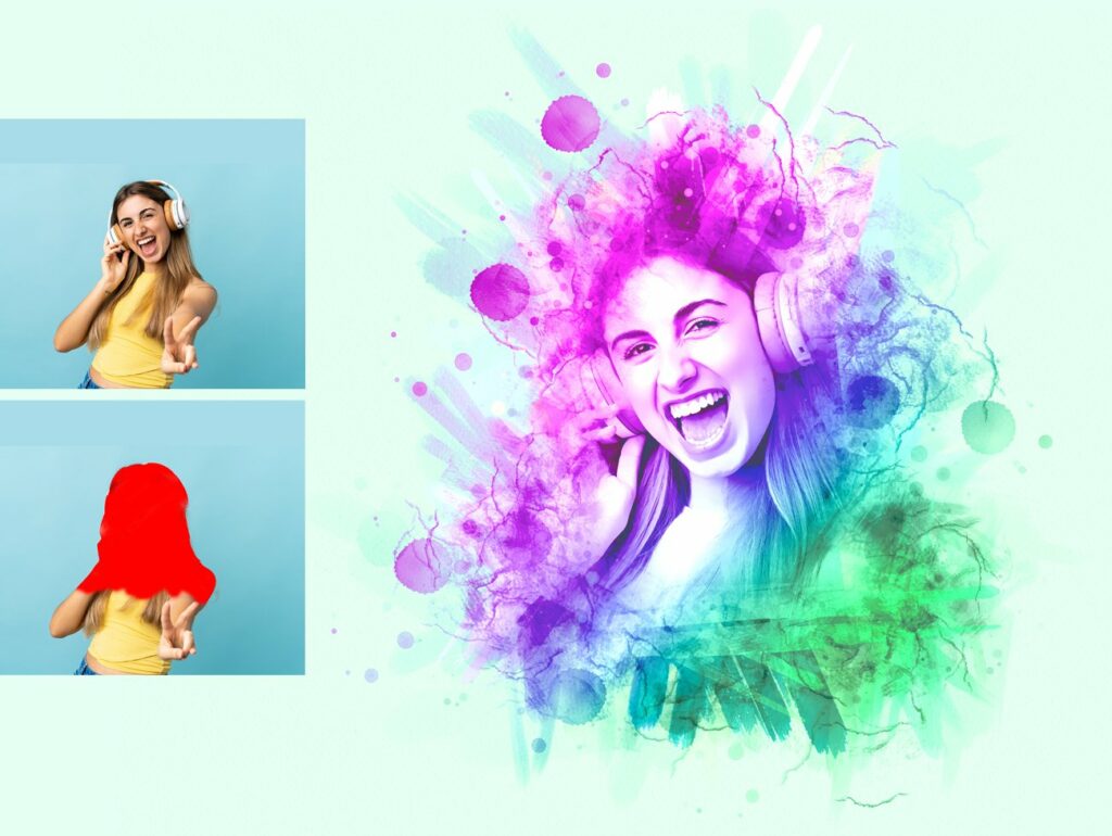 Paint Photoshop Action 5 – MasterBundles