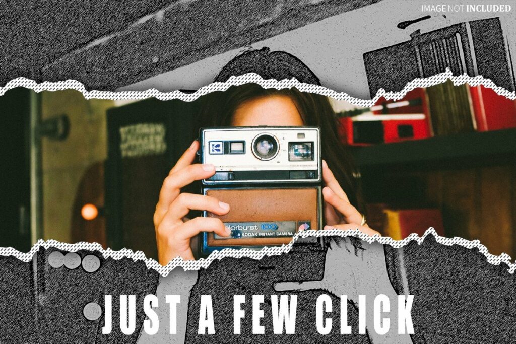 Torn Paper Sketch Photo Effect – MasterBundles