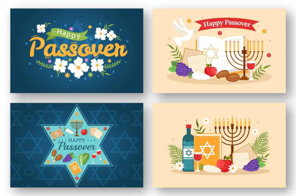 16 Happy Passover Jewish Holiday Illustration - MasterBundles