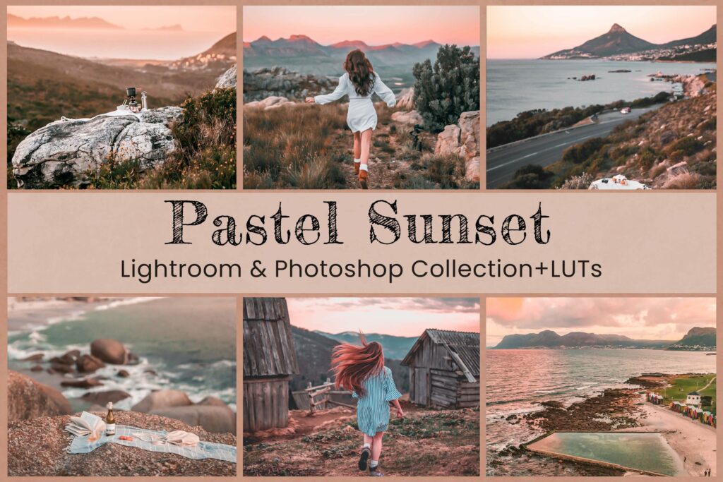 Pastel Sunset Lightroom Photoshop – MasterBundles