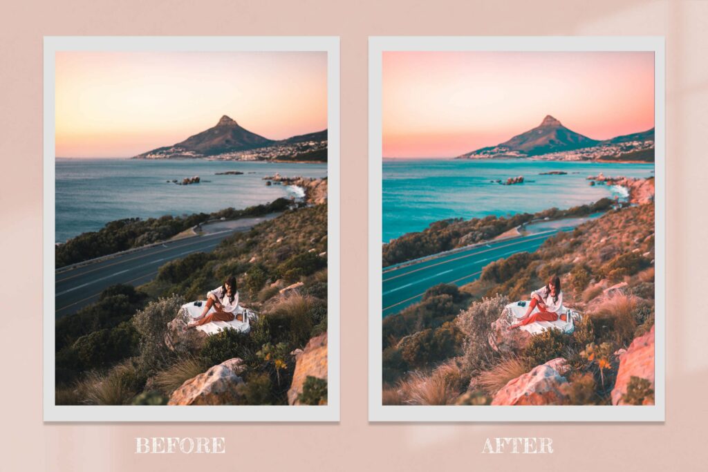 Pastel Sunset Lightroom Photoshop – MasterBundles