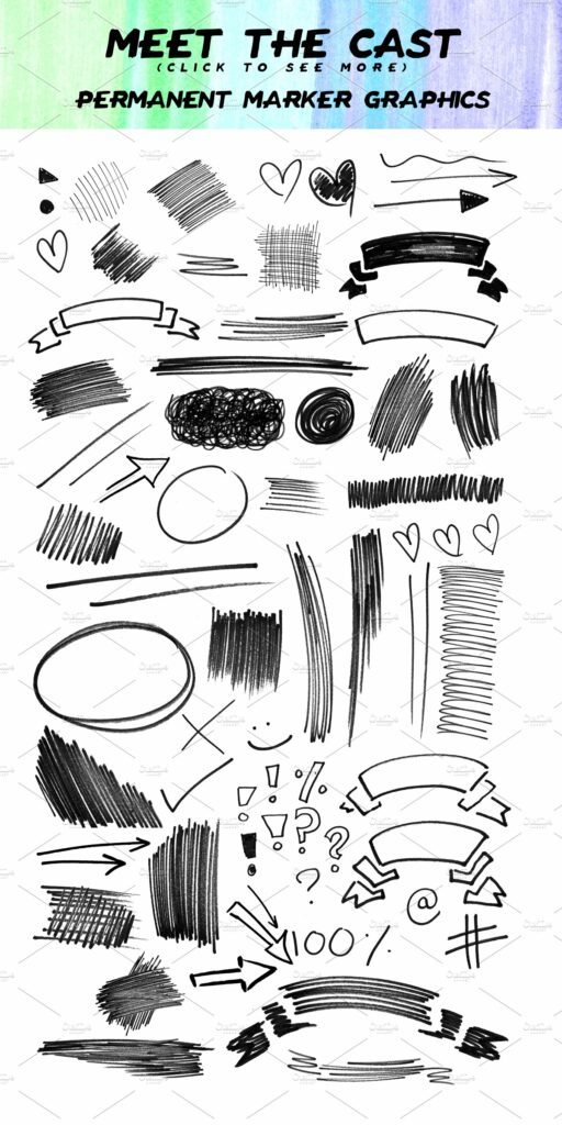 Permanent Marker Designers Kit Vol.1 – MasterBundles