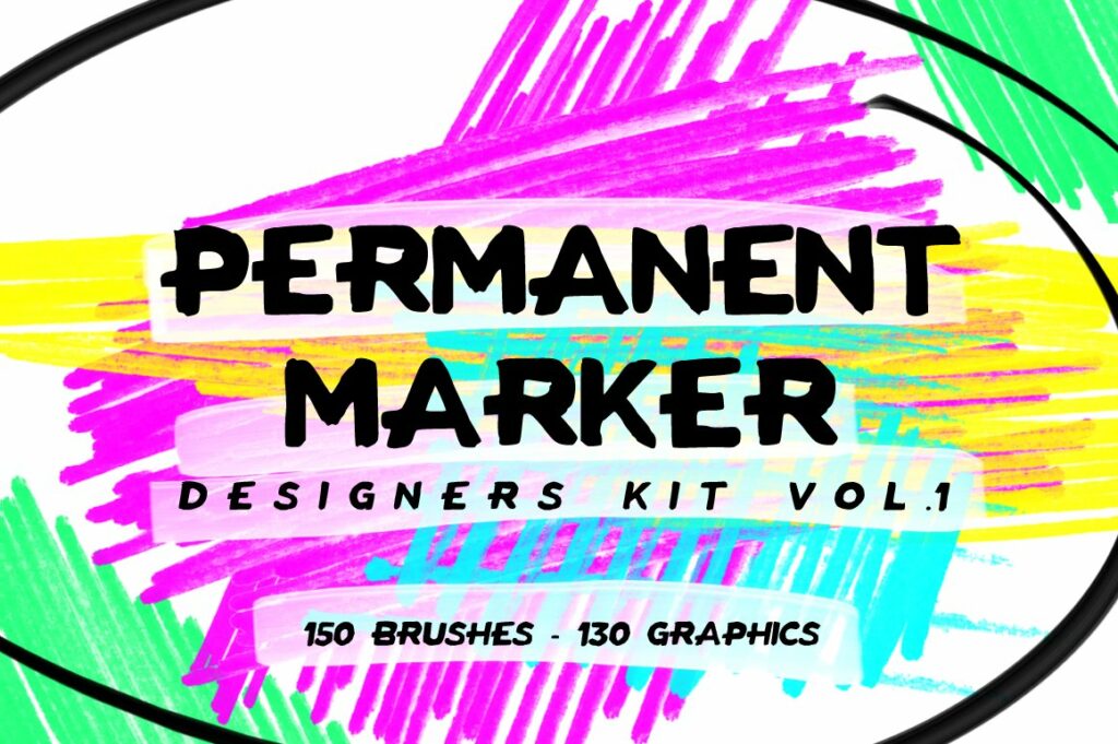 Permanent Marker Designers Kit Vol.1 – MasterBundles