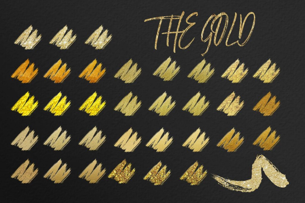 GOLD EFFECT photoshop action free – MasterBundles