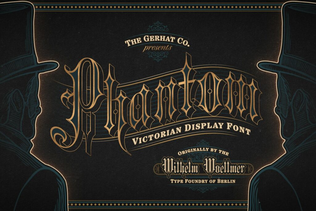 Phantom Victorian Display Font – MasterBundles