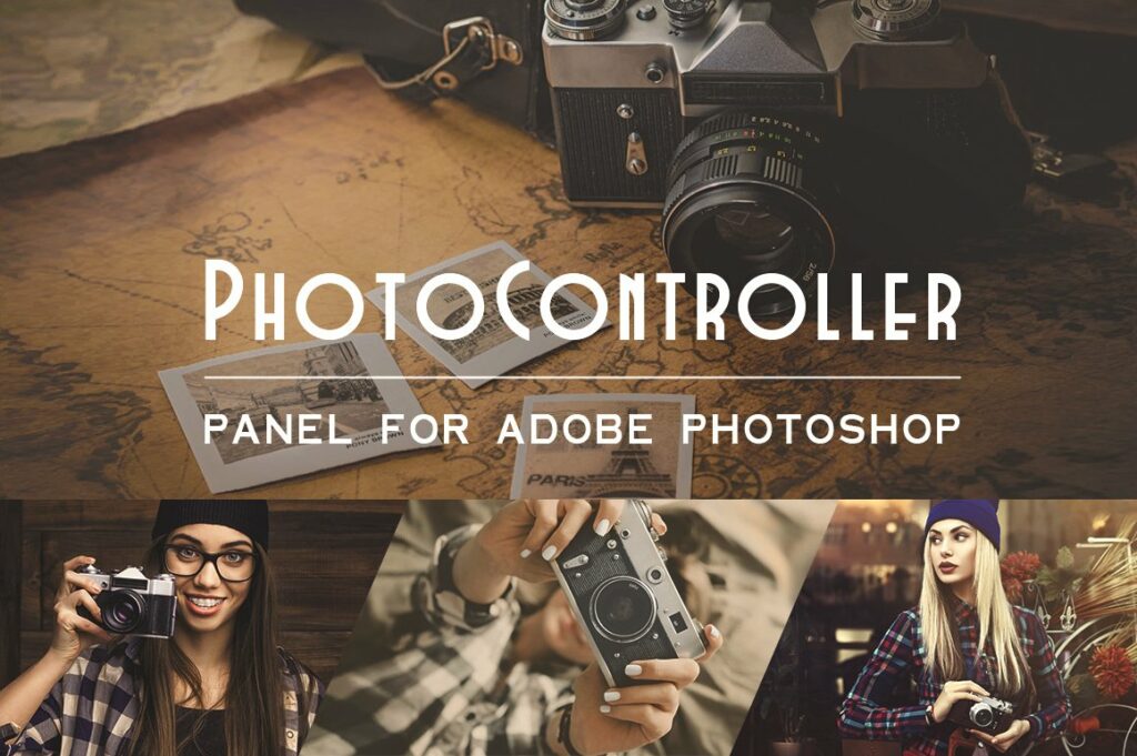 Photo Controller Photoshop Panel – MasterBundles