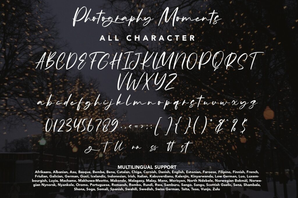 Photography Moments - Calligraphy – MasterBundles