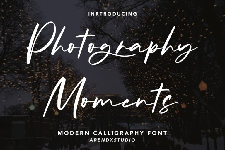 Photography Moments - Calligraphy – MasterBundles