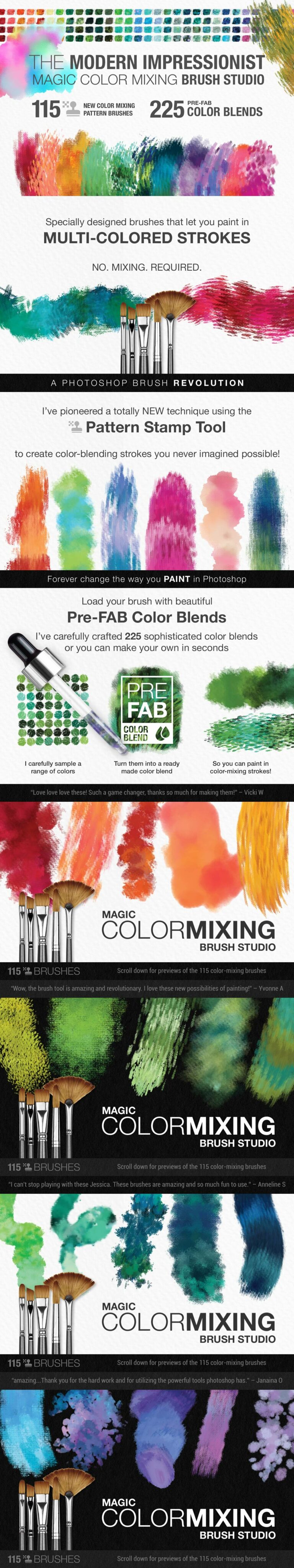 Modern Impressionist PS Brush Studio – MasterBundles