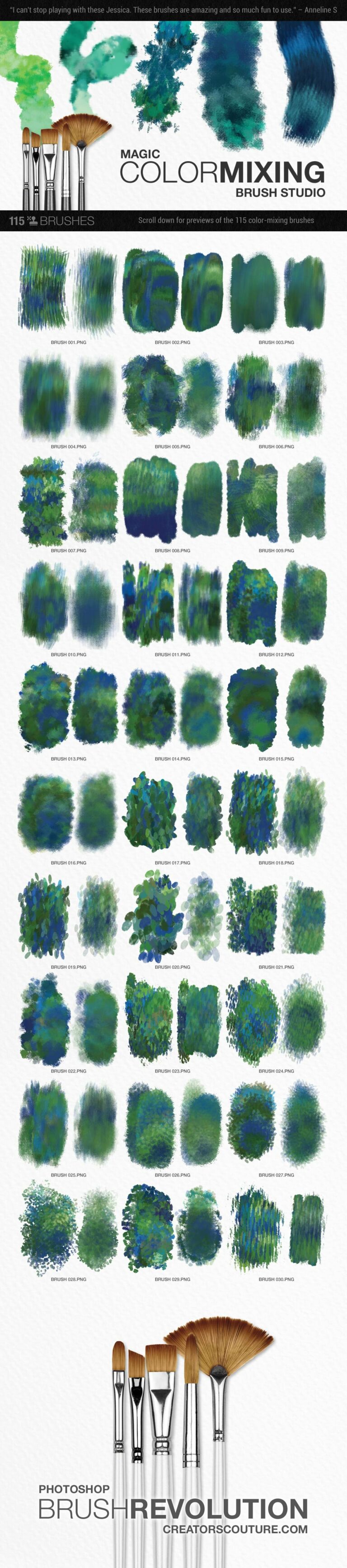 Modern Impressionist PS Brush Studio – MasterBundles