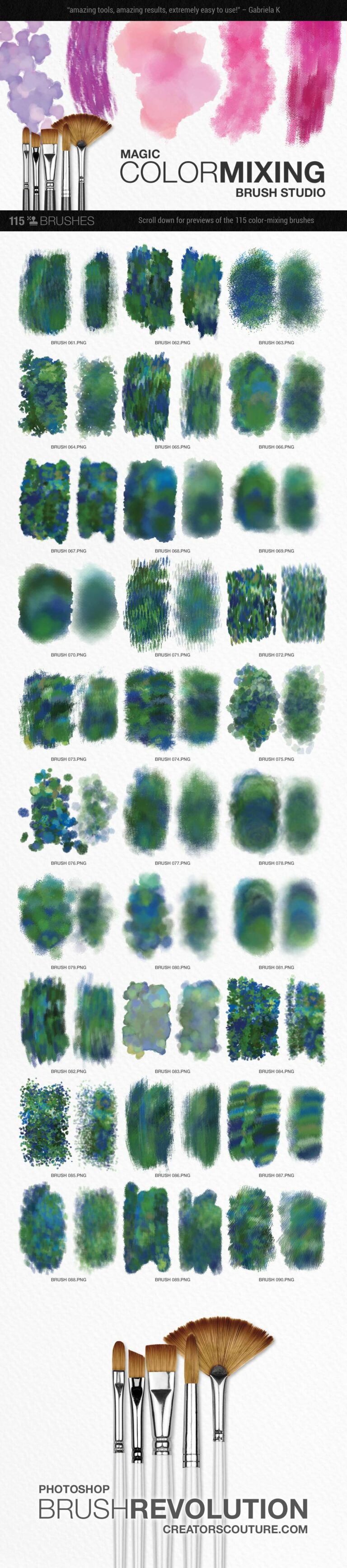 Modern Impressionist PS Brush Studio – MasterBundles