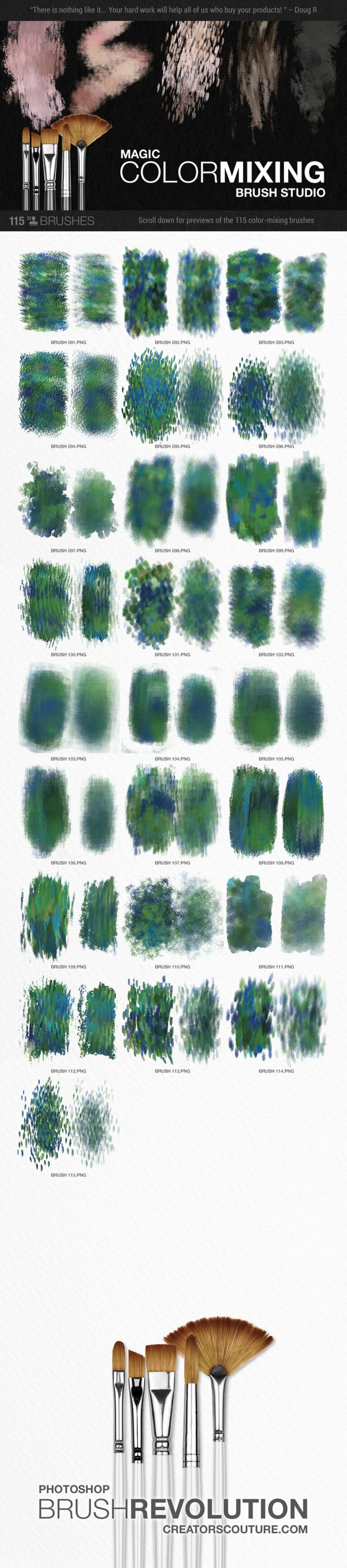 Modern Impressionist PS Brush Studio – MasterBundles