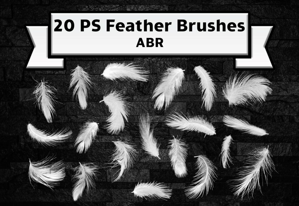 Adobe Photoshop Feather Brushes – MasterBundles
