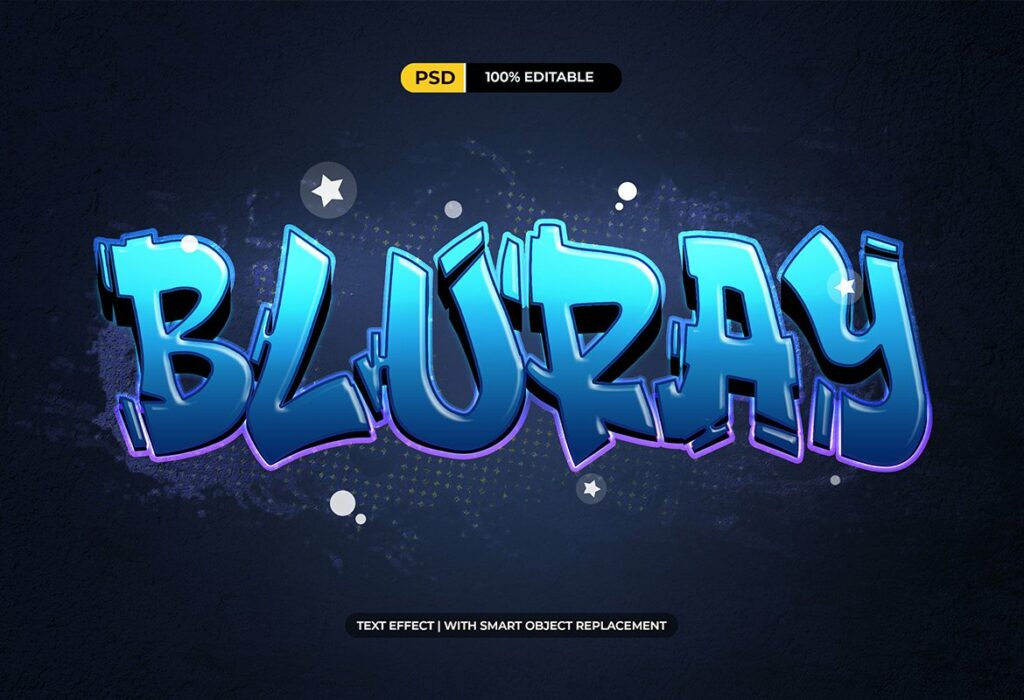Graffiti PSD Text Effect Bundle – MasterBundles