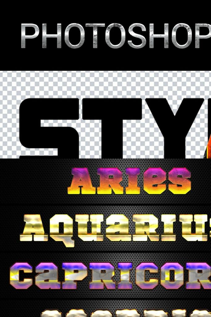 10 Creative Photoshop Styles V338 – MasterBundles