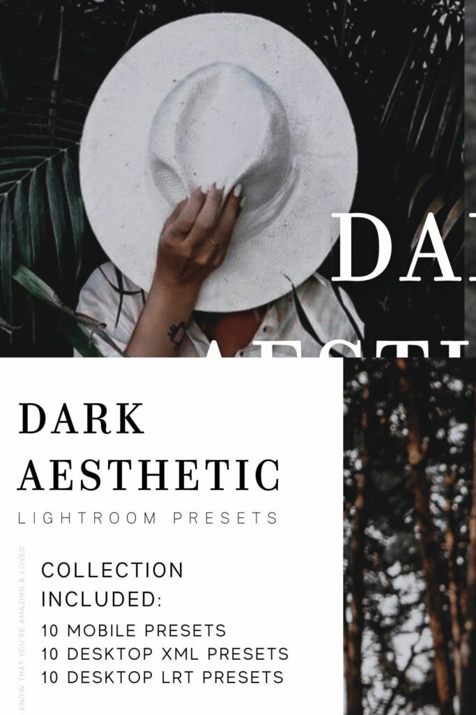 10 Dark Lightroom Presets Pack – MasterBundles