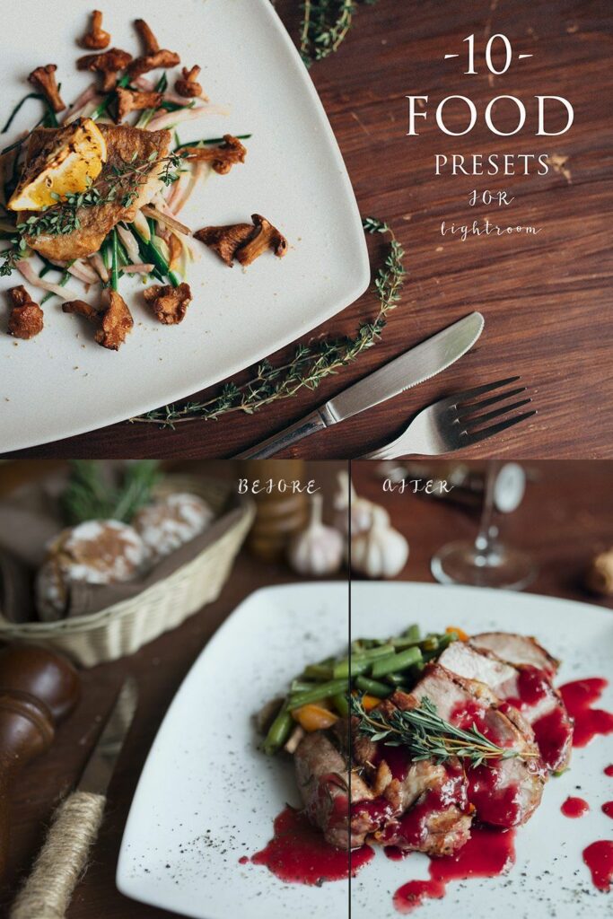 10 Food Presets For Lightroom – MasterBundles
