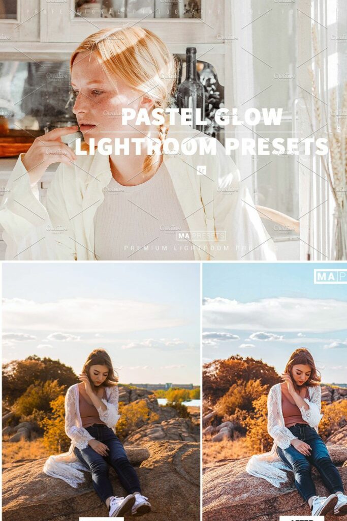 10 Pastel Glow Lightroom Presets – MasterBundles