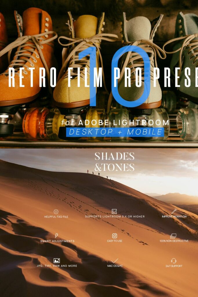 10 Retro Film Pro Lightroom Presets – MasterBundles