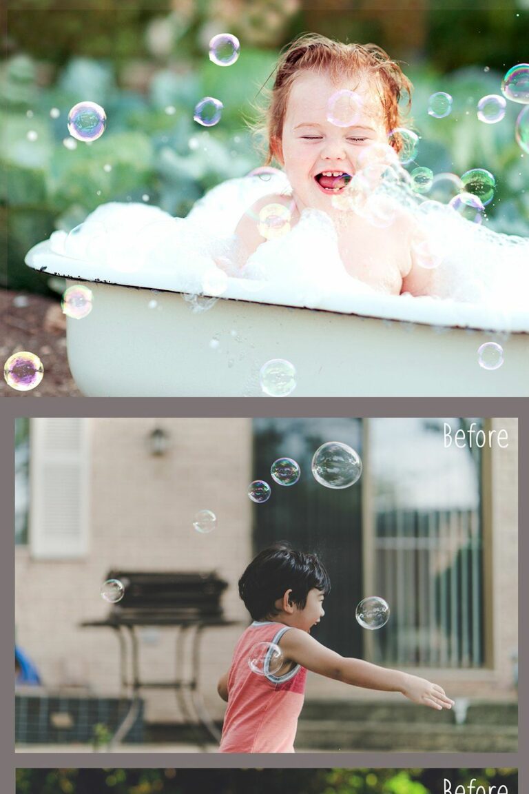 100 Bubbles Photoshop Overlays – MasterBundles