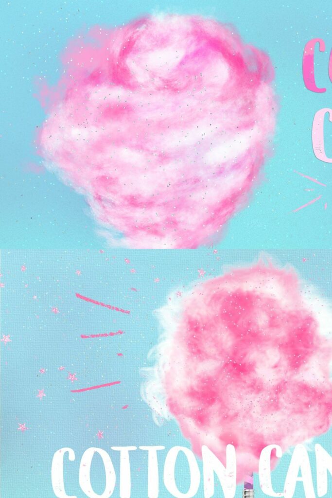 100 Cotton Candy Photoshop Brushes – MasterBundles