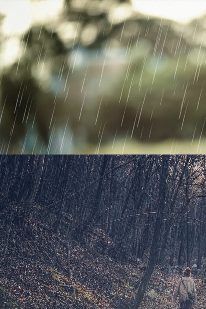 100 Rain Photo Overlays – MasterBundles