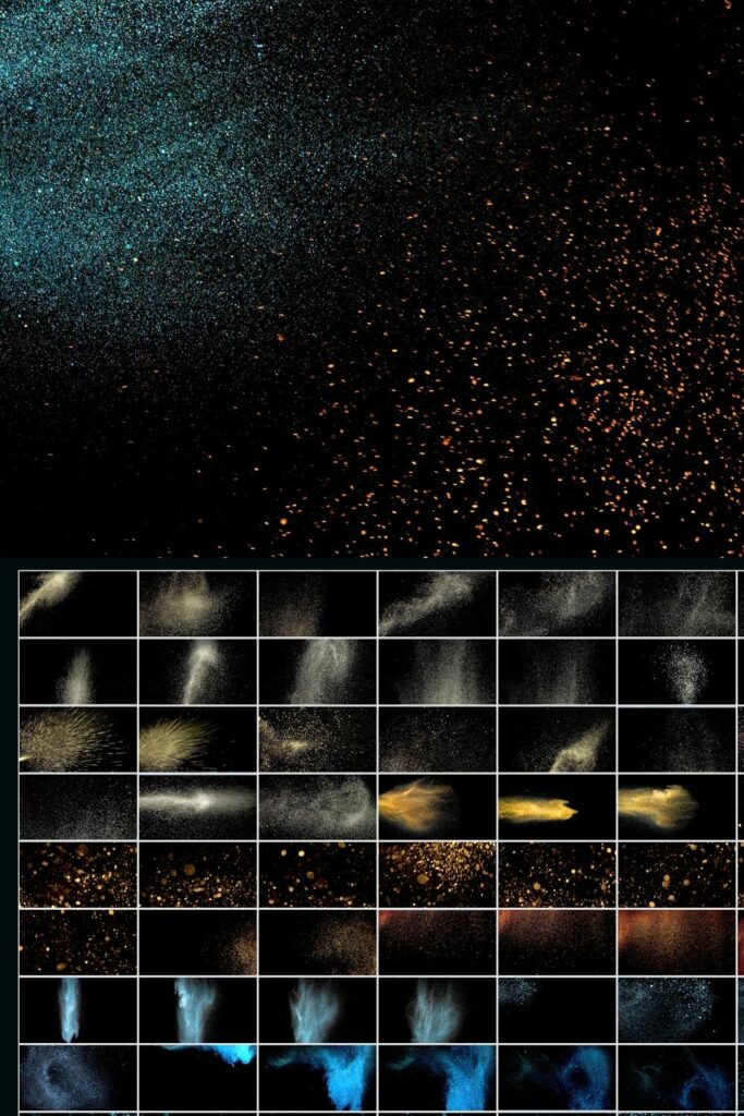 135 Glitter Overlays – MasterBundles